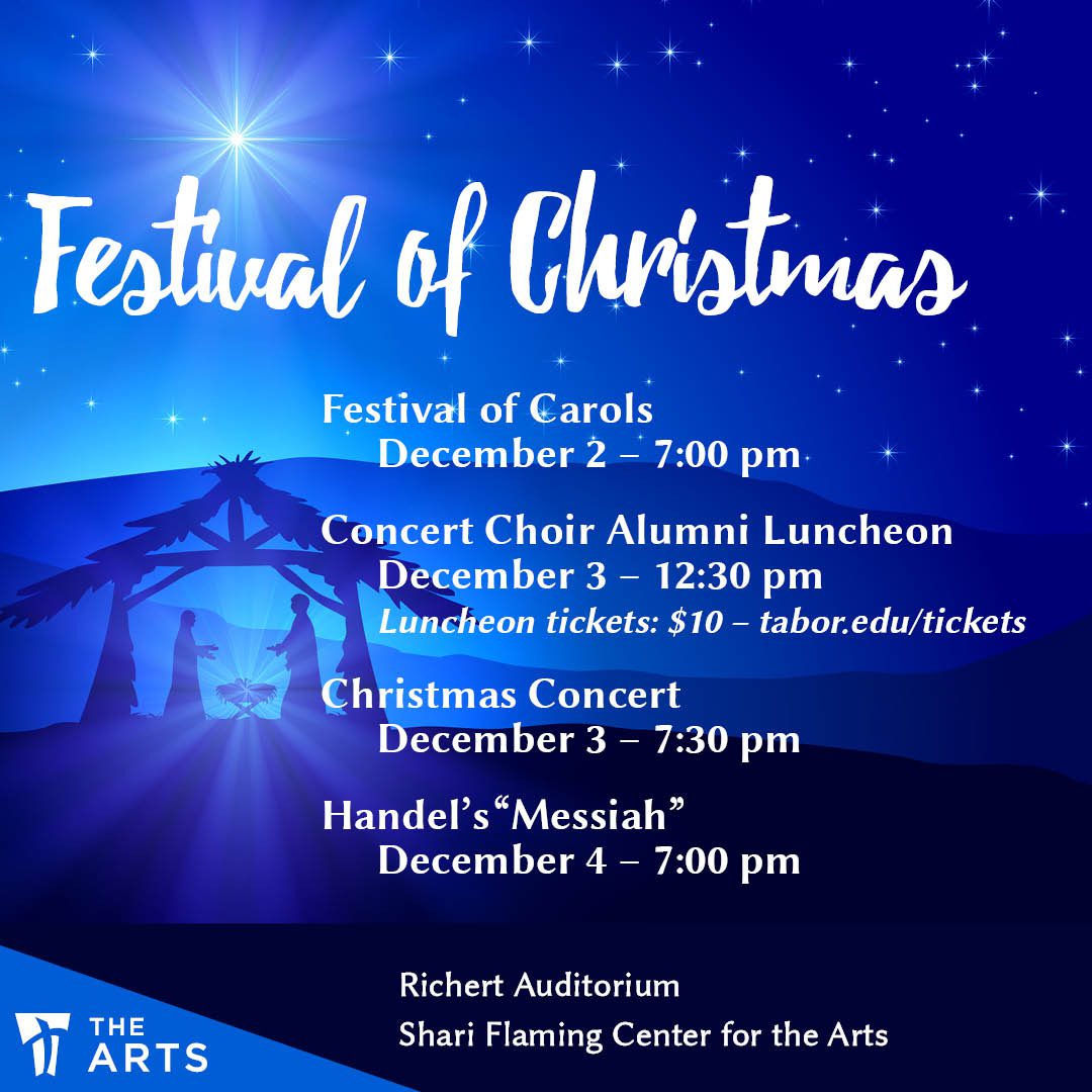 Festival of Christmas available via Livestream | Tabor College
