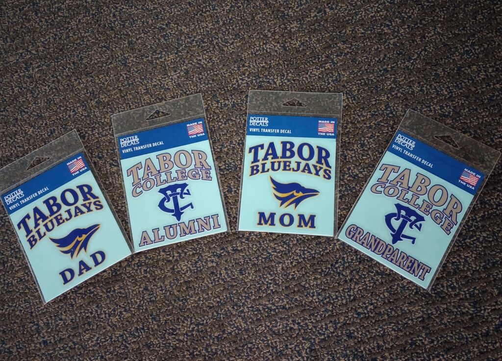 TC alumni and family decals | Jayshop | Tabor College